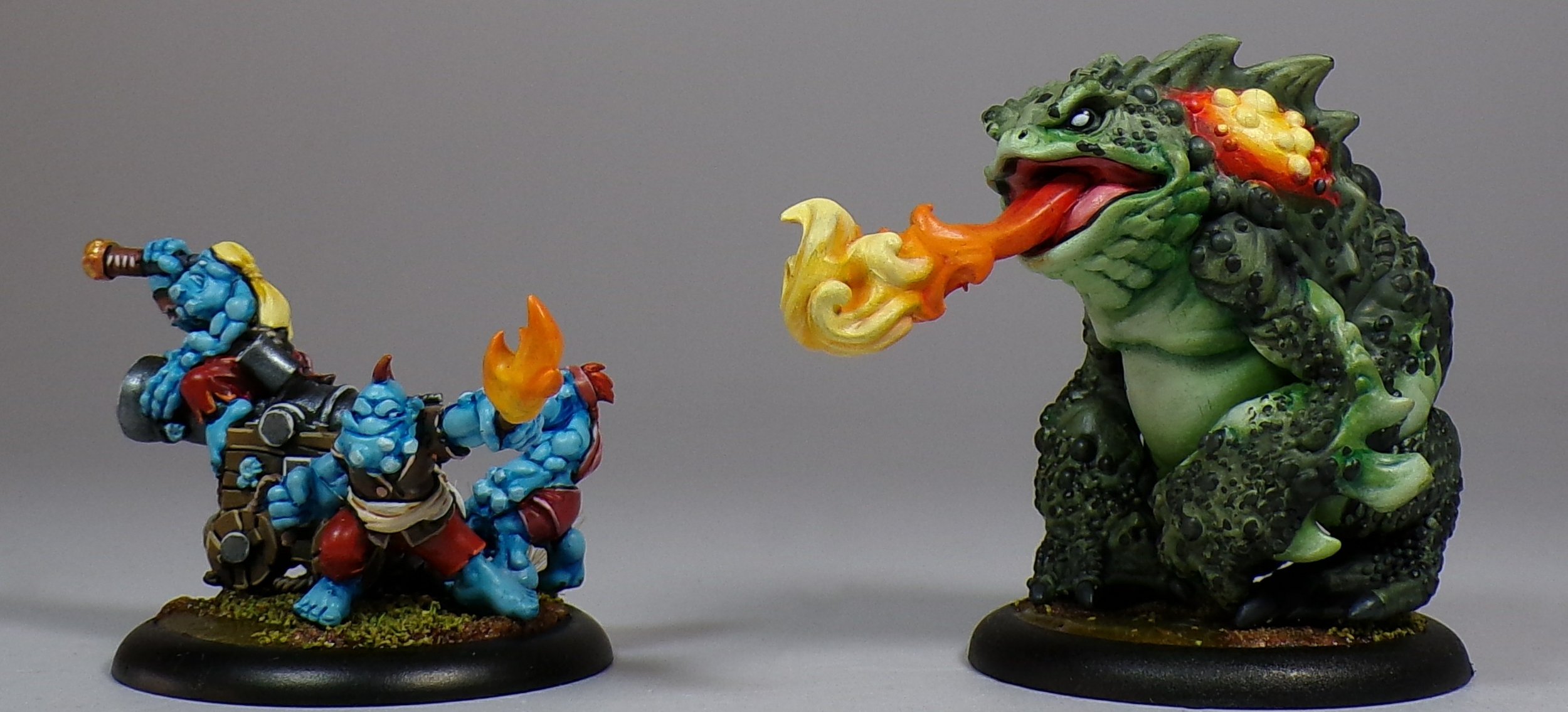 Warmachine: Fire Tongue Warriors, Southern Kriels and Brineblood ...