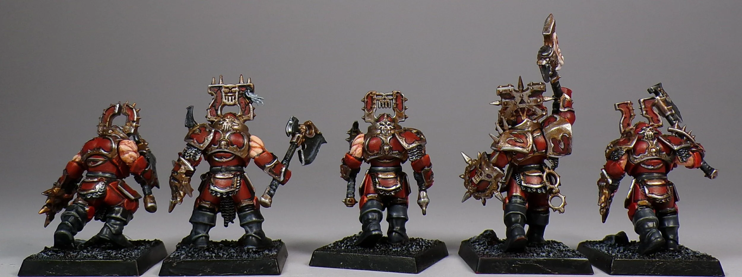 Painting Oldhammer : Be'lakor and Warriors of Chaos painted (Warhammer ...