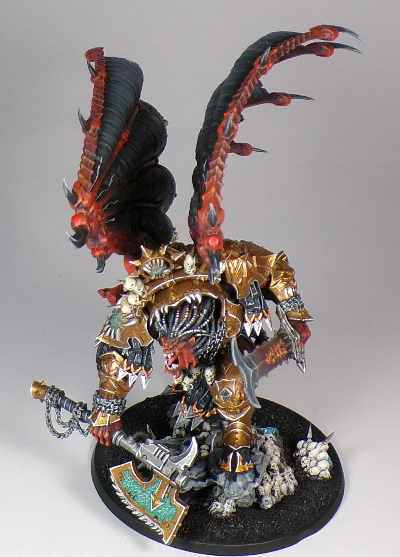 Warhammer 40k: Painting Fulgrim – Daemon Primarch of Slaanesh, and his ...