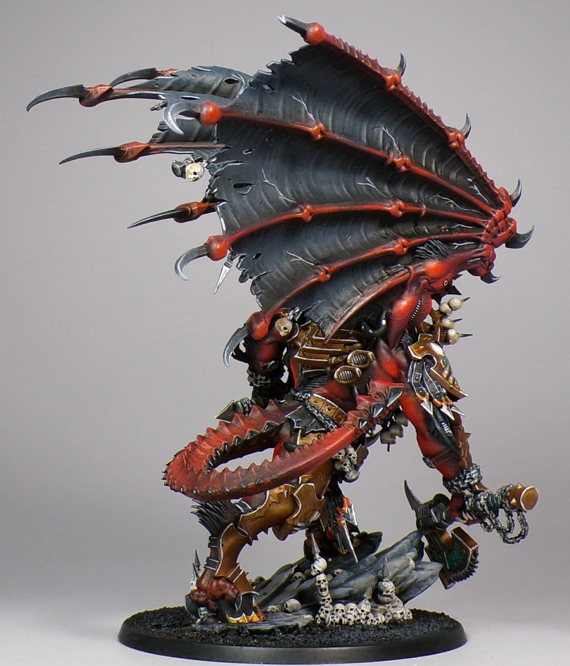 Warhammer 40k: Painting Fulgrim – Daemon Primarch of Slaanesh, and his ...