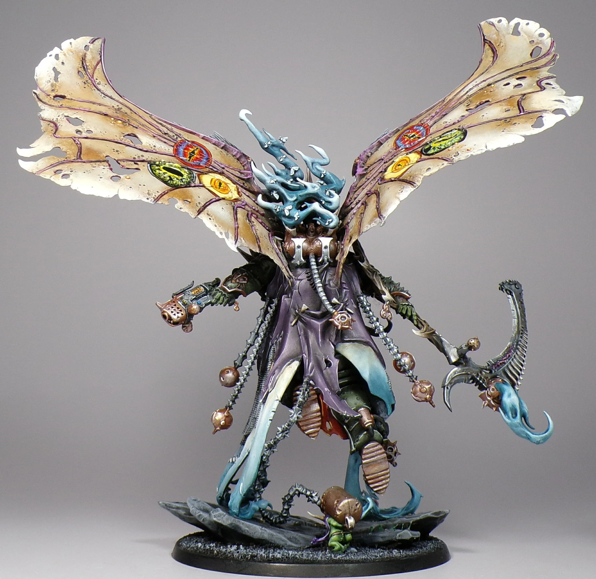 Warhammer 40k: Painting Fulgrim – Daemon Primarch of Slaanesh, and his ...