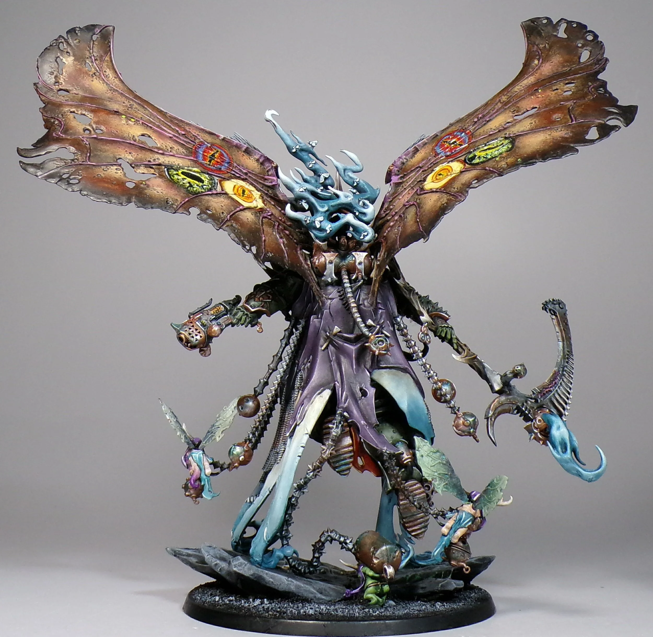 Warhammer 40k Painting Fulgrim Daemon Primarch Of Slaanesh And His
