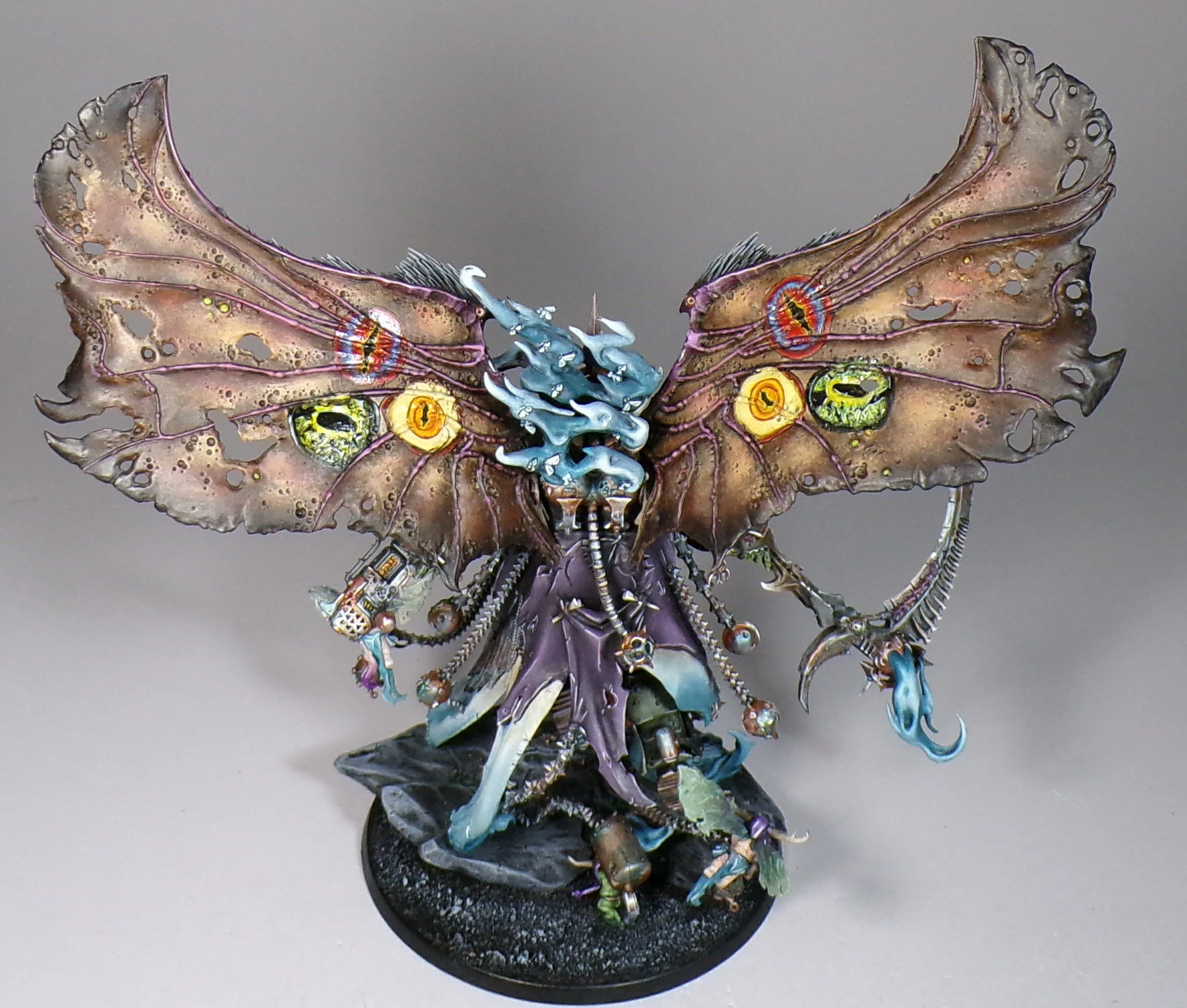 Warhammer 40k: Painting Fulgrim – Daemon Primarch of Slaanesh, and his ...