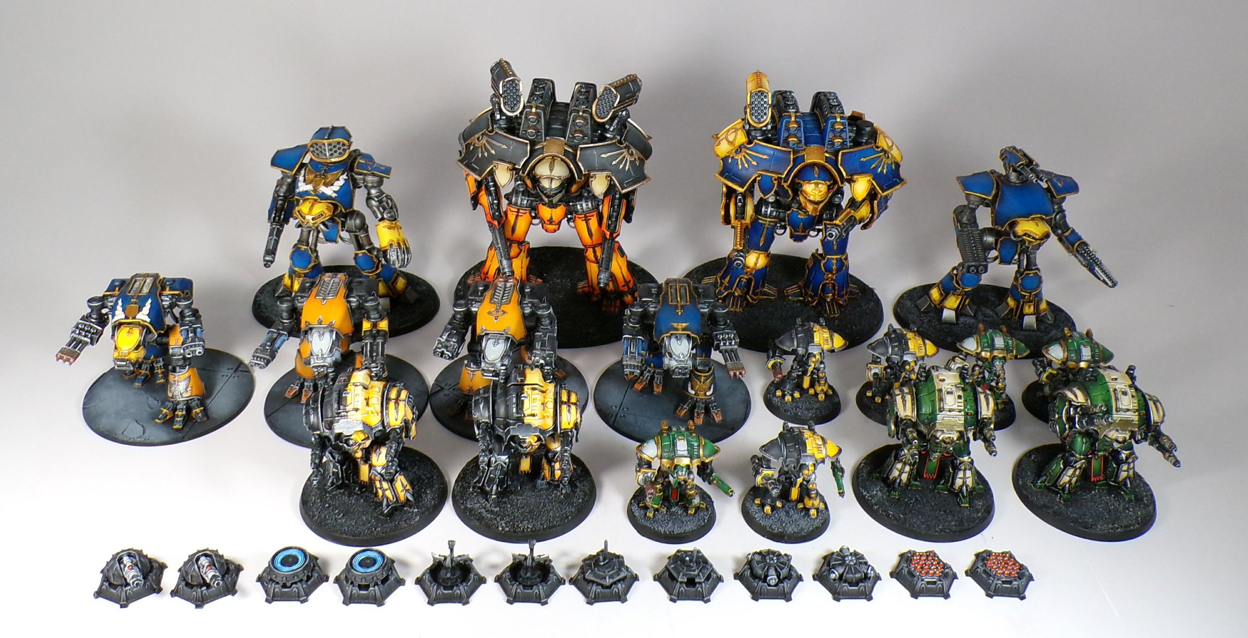 We painted up some Adeptus Titanicus miniatures! — Paintedfigs ...