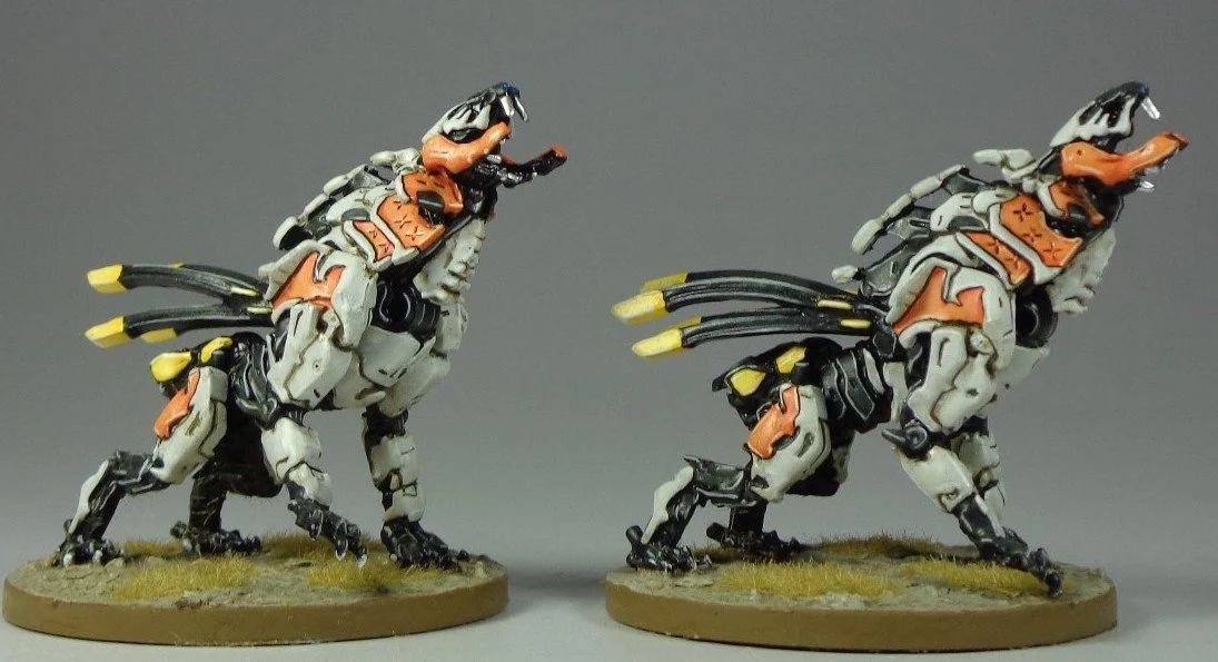 Painting Steamforged’s Horizon Zero Dawn Board Game — Paintedfigs ...