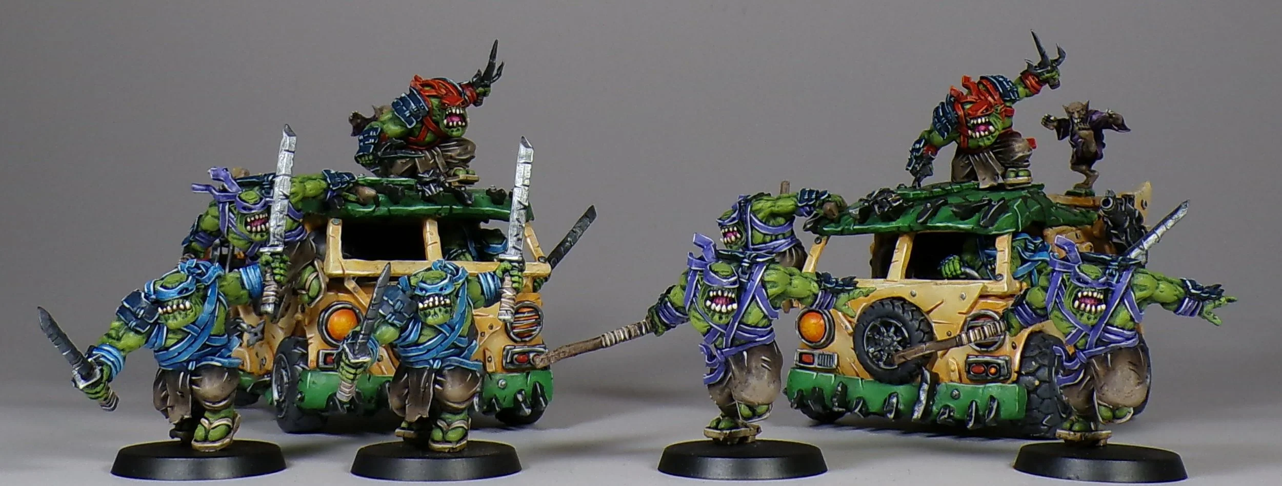 3D Print and Paint - Puppetswar Miniatures: Teenage Mutant Ninja...Orcs ...