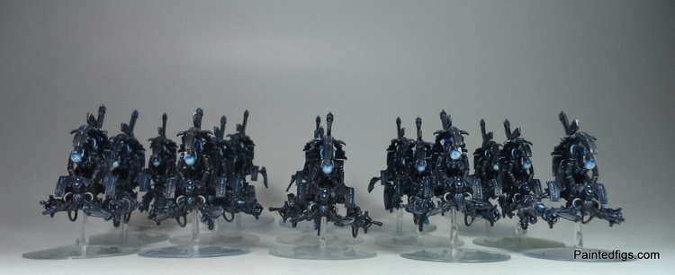Types of Necrons we’ve painted over the years — Paintedfigs Miniature ...