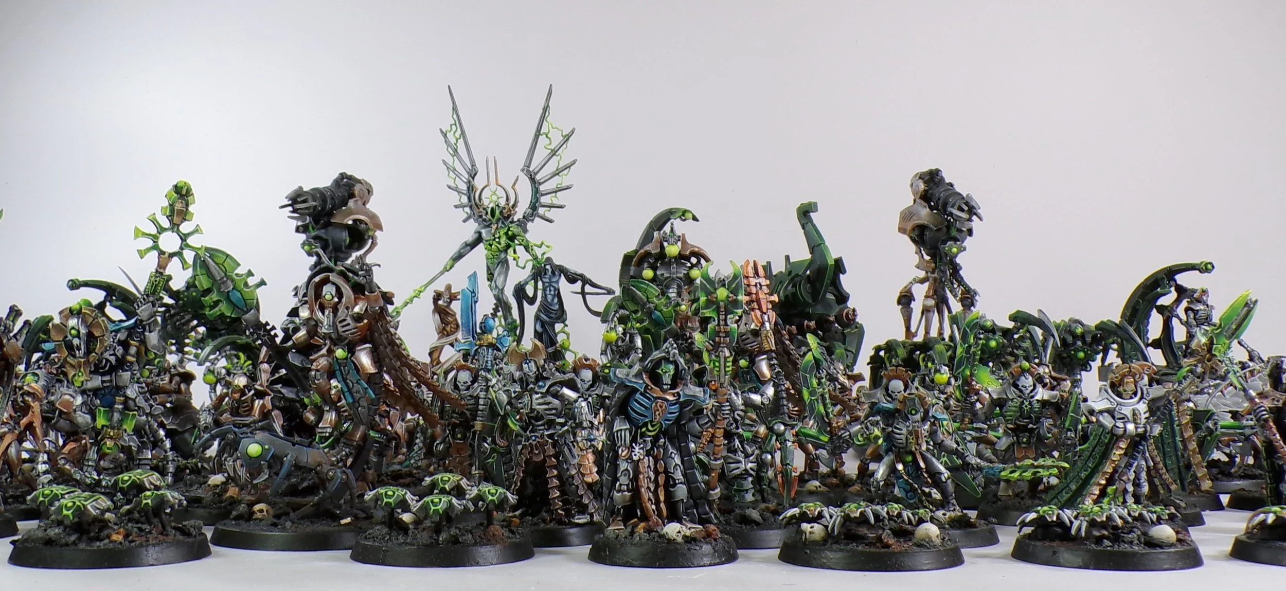 We Painted Too Many Necrons! — Paintedfigs Miniature Painting Service