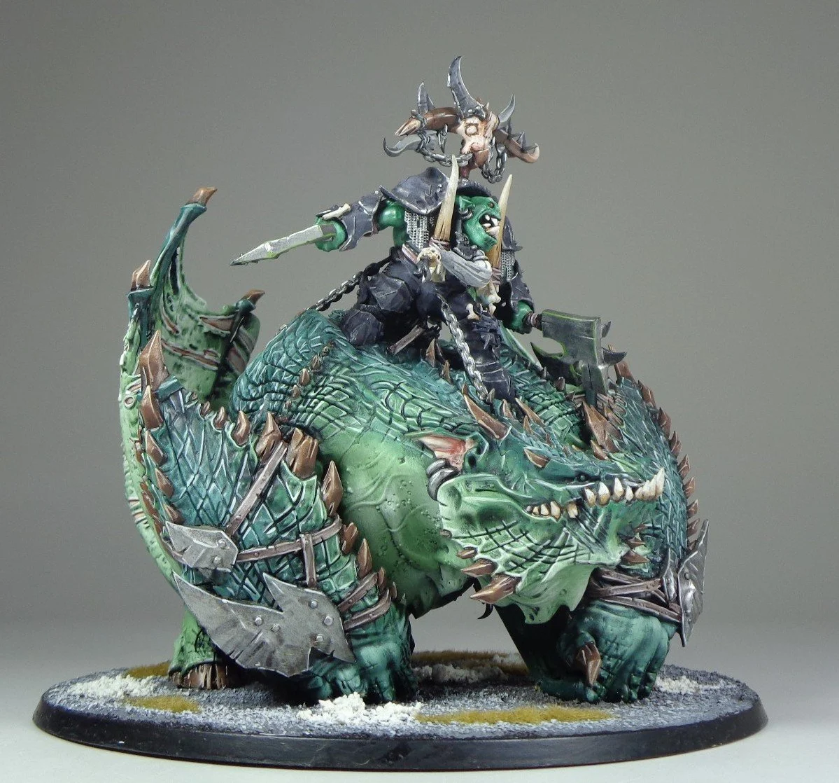 Some Age of Sigmar Orruks — Paintedfigs Miniature Painting Service