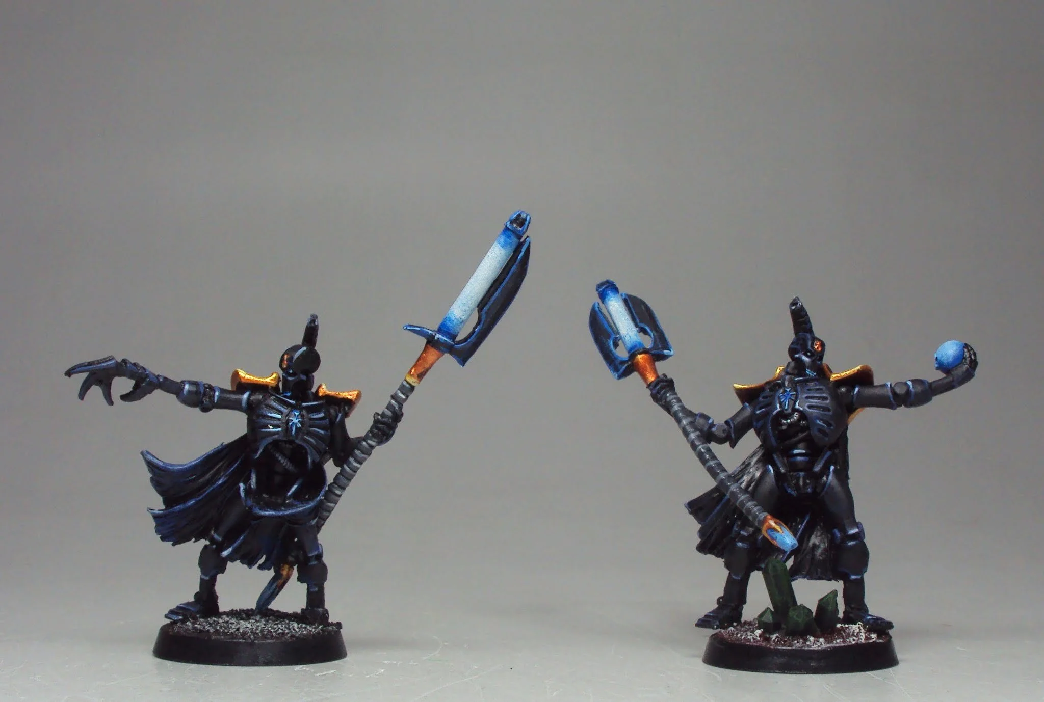 Types of Necrons we’ve painted over the years — Paintedfigs Miniature ...