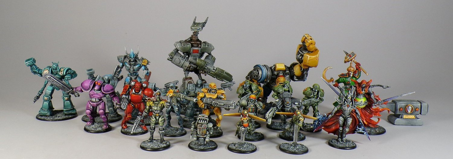 Warlord Games' ABC Warriors (2000 A.D.) painted! — Paintedfigs ...