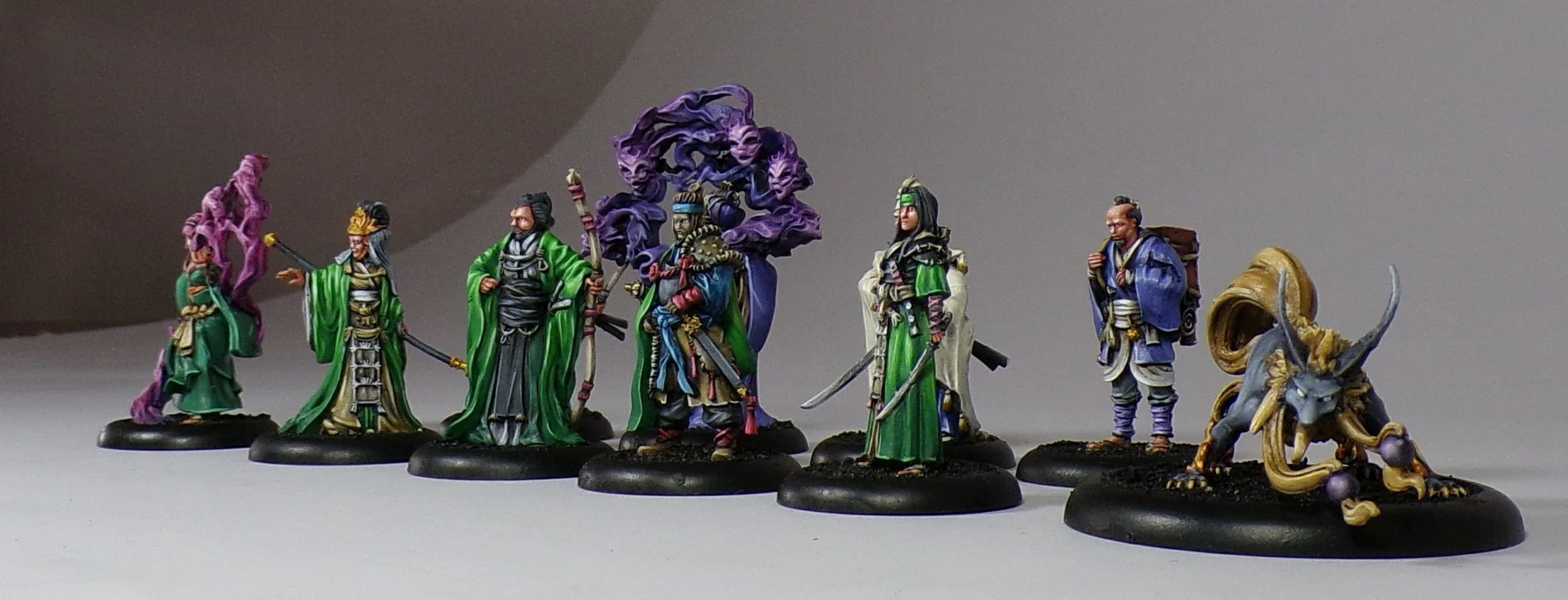 Painting GCT Studios' Bushido Two-Player Starter Set — Paintedfigs ...