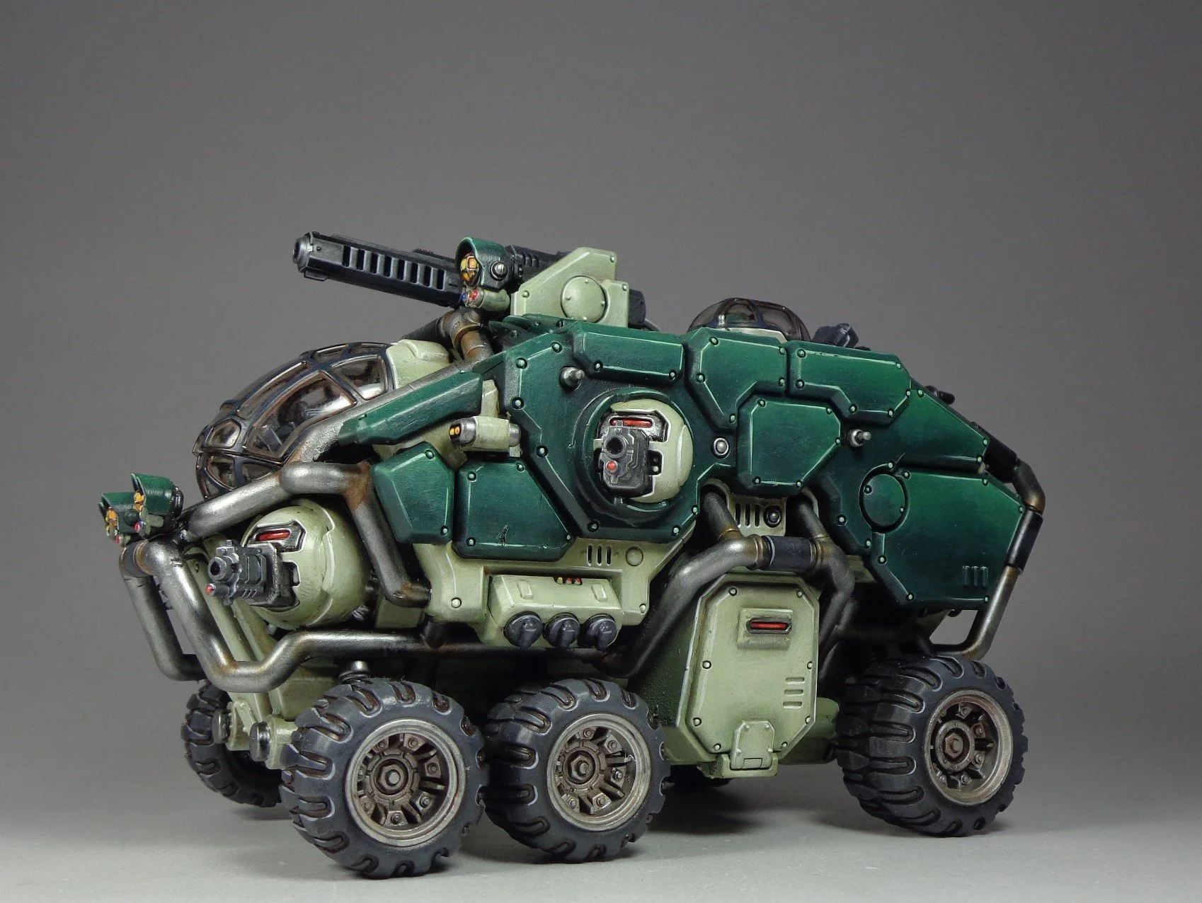 Painting Green Votann, Red Earth — Paintedfigs Miniature Painting Service