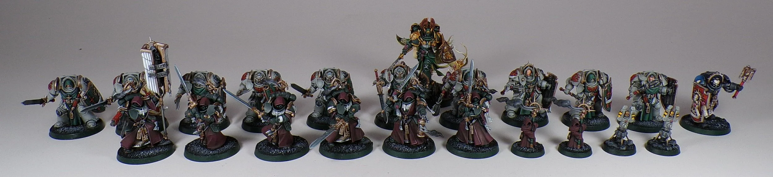 40k Dark Angels Inner Circle Task Force Battleforce - An Elite Paint ...