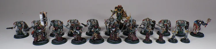40k Dark Angels Inner Circle Task Force Battleforce - An Elite Paint ...