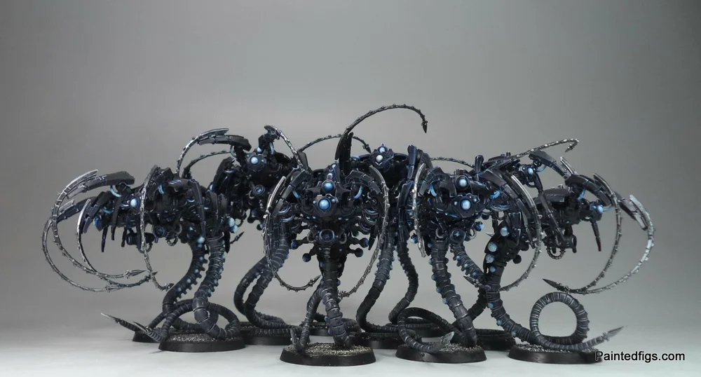 Types of Necrons we’ve painted over the years — Paintedfigs Miniature ...