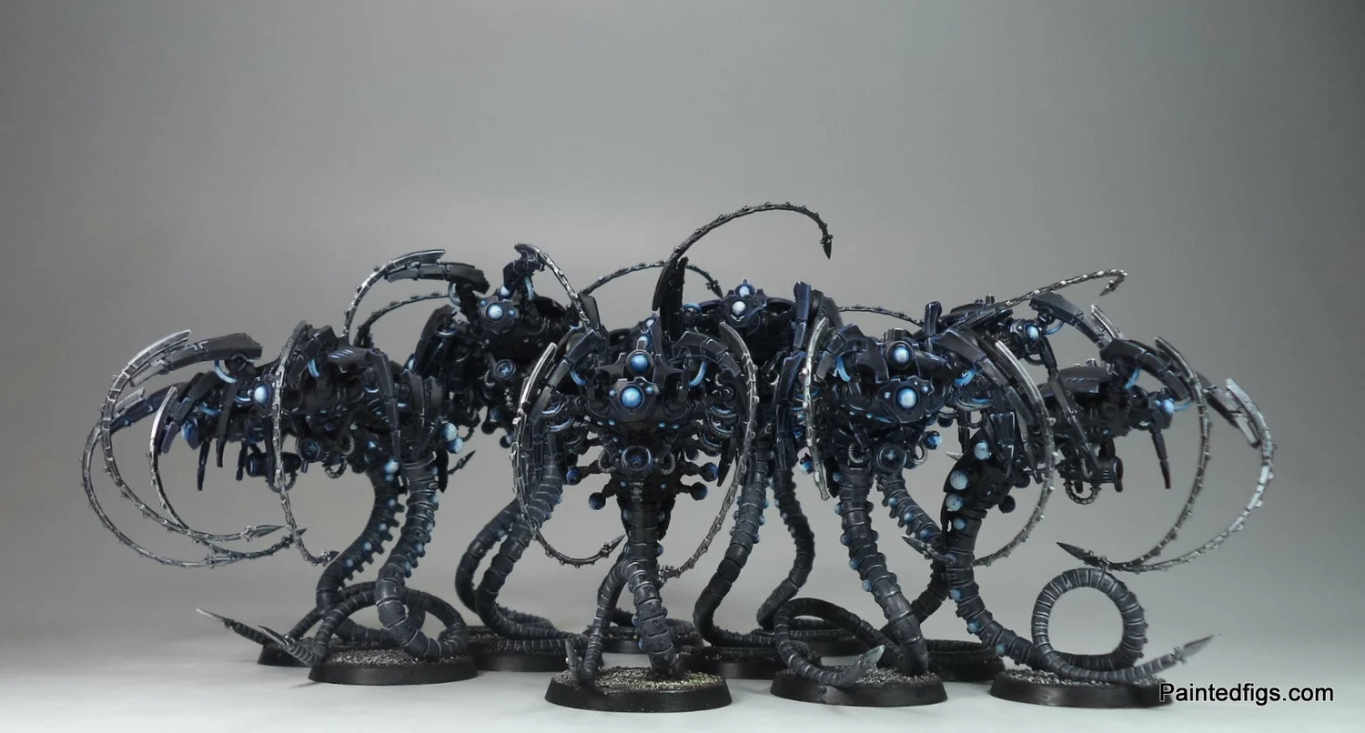 Types of Necrons we’ve painted over the years — Paintedfigs Miniature ...