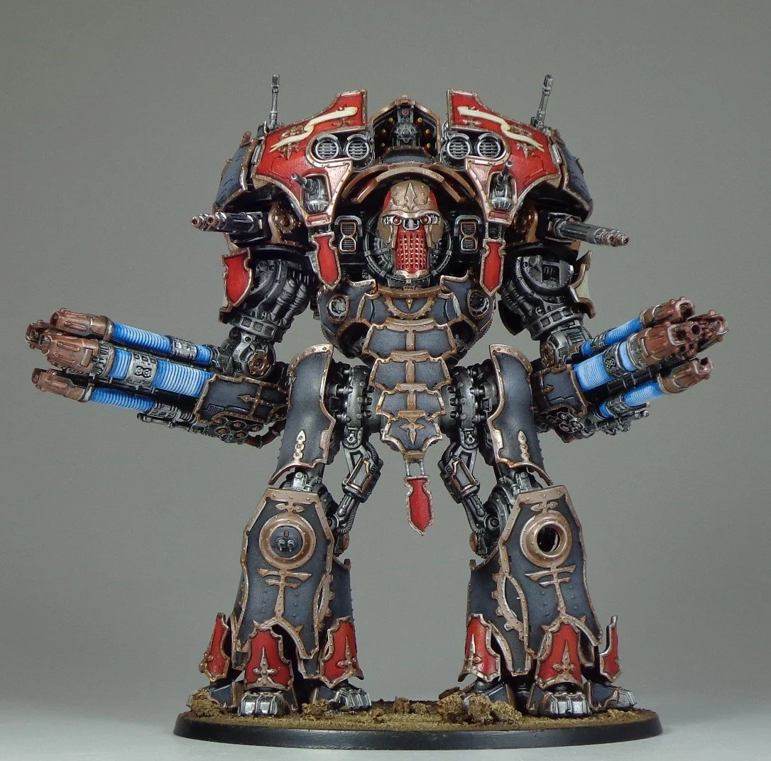 Painting an Adeptus Titanicus Warmaster — Paintedfigs Miniature ...