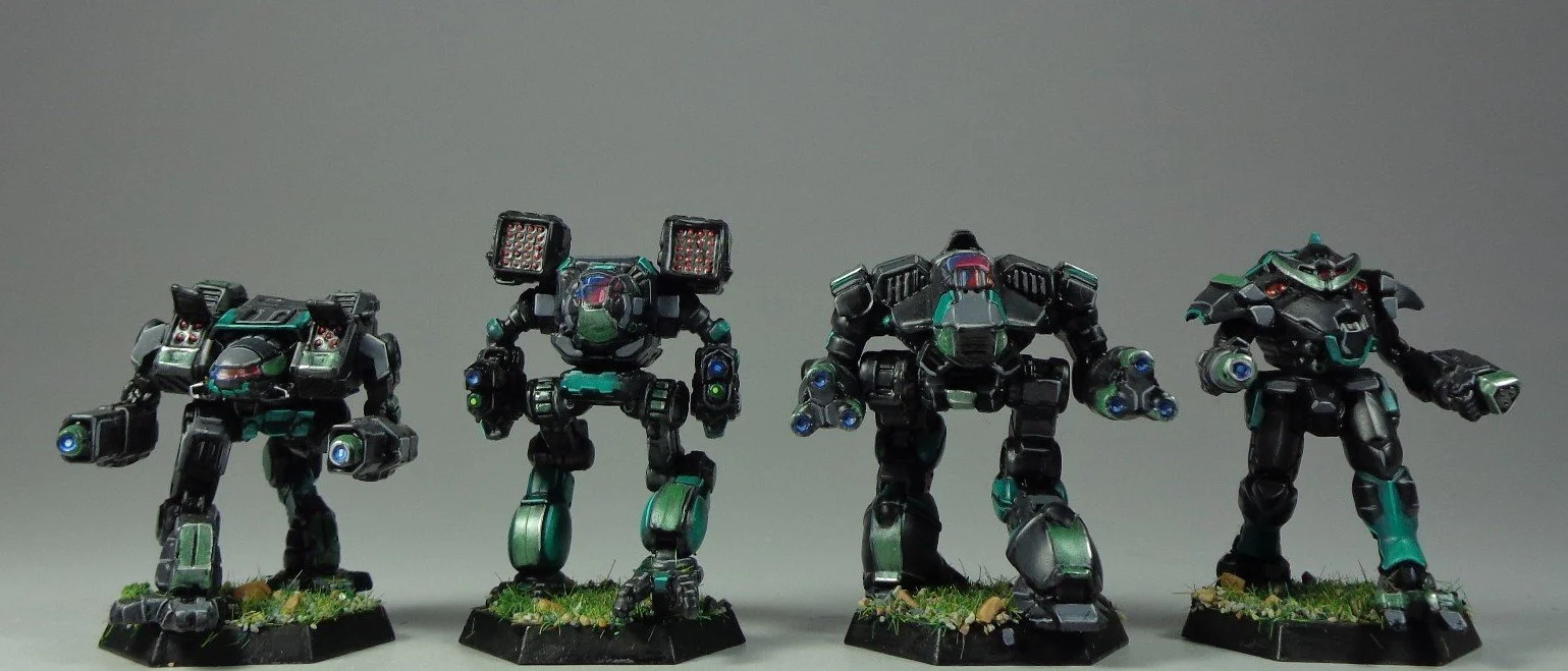 Painting Some Battletech — Paintedfigs Miniature Painting Service