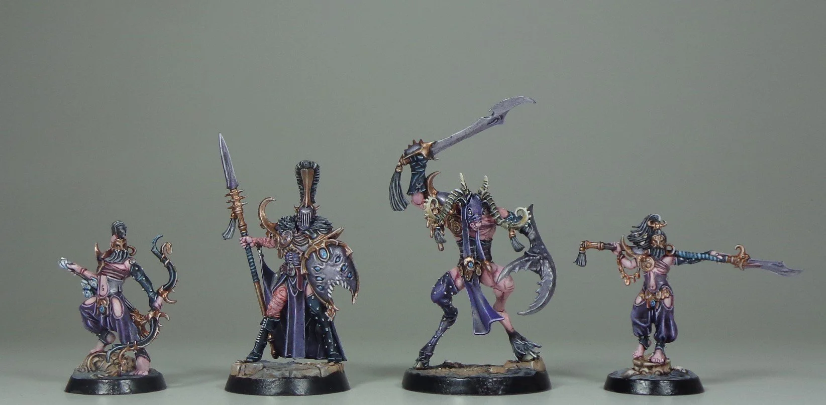 Nethermaze and Harrowdeep, Painting Warhammer Underworlds — Paintedfigs ...