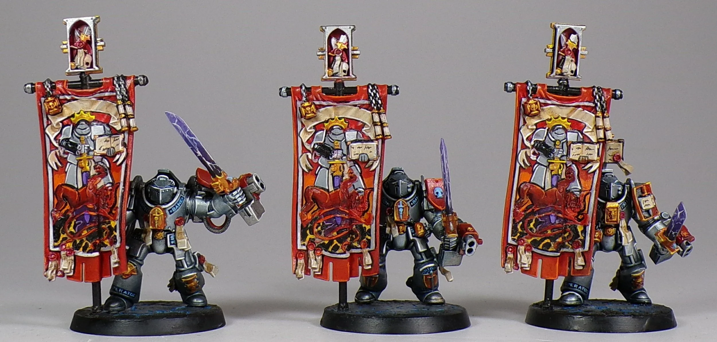 Grey Knights Miniature Painting — Paintedfigs Miniature Painting Service
