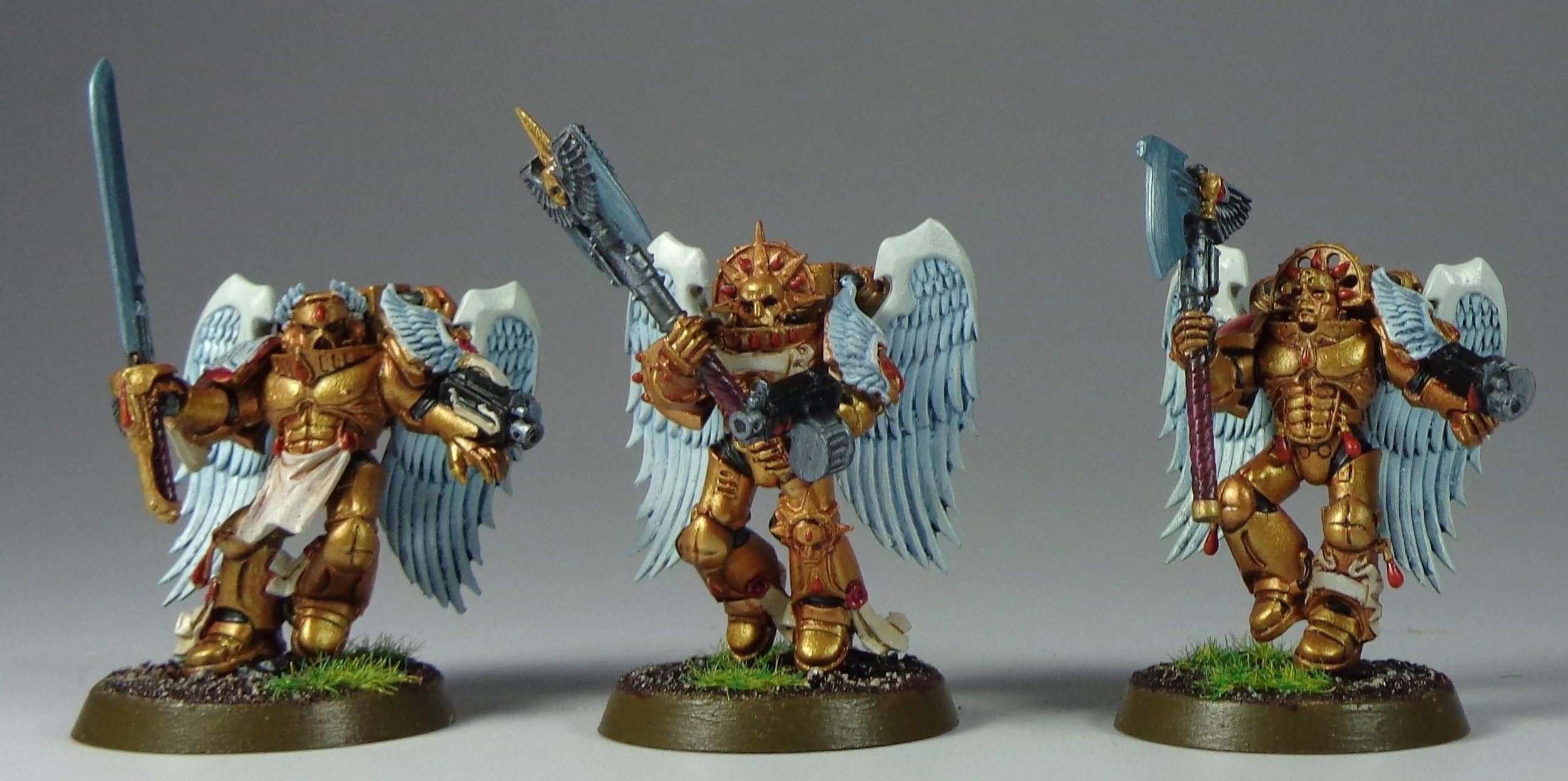 Blood Angels Space Marines Miniature Painting Service — Paintedfigs ...