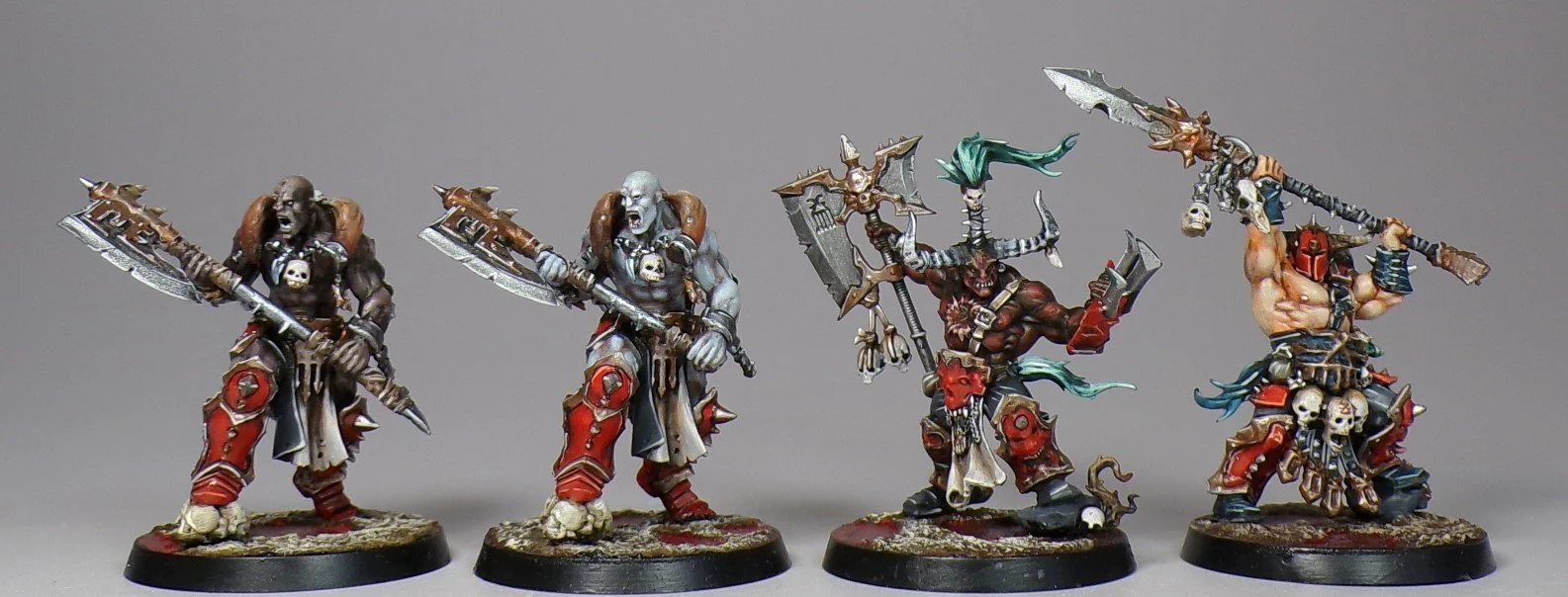 Age of Sigmar: Khorne Bloodbound — Paintedfigs Miniature Painting Service