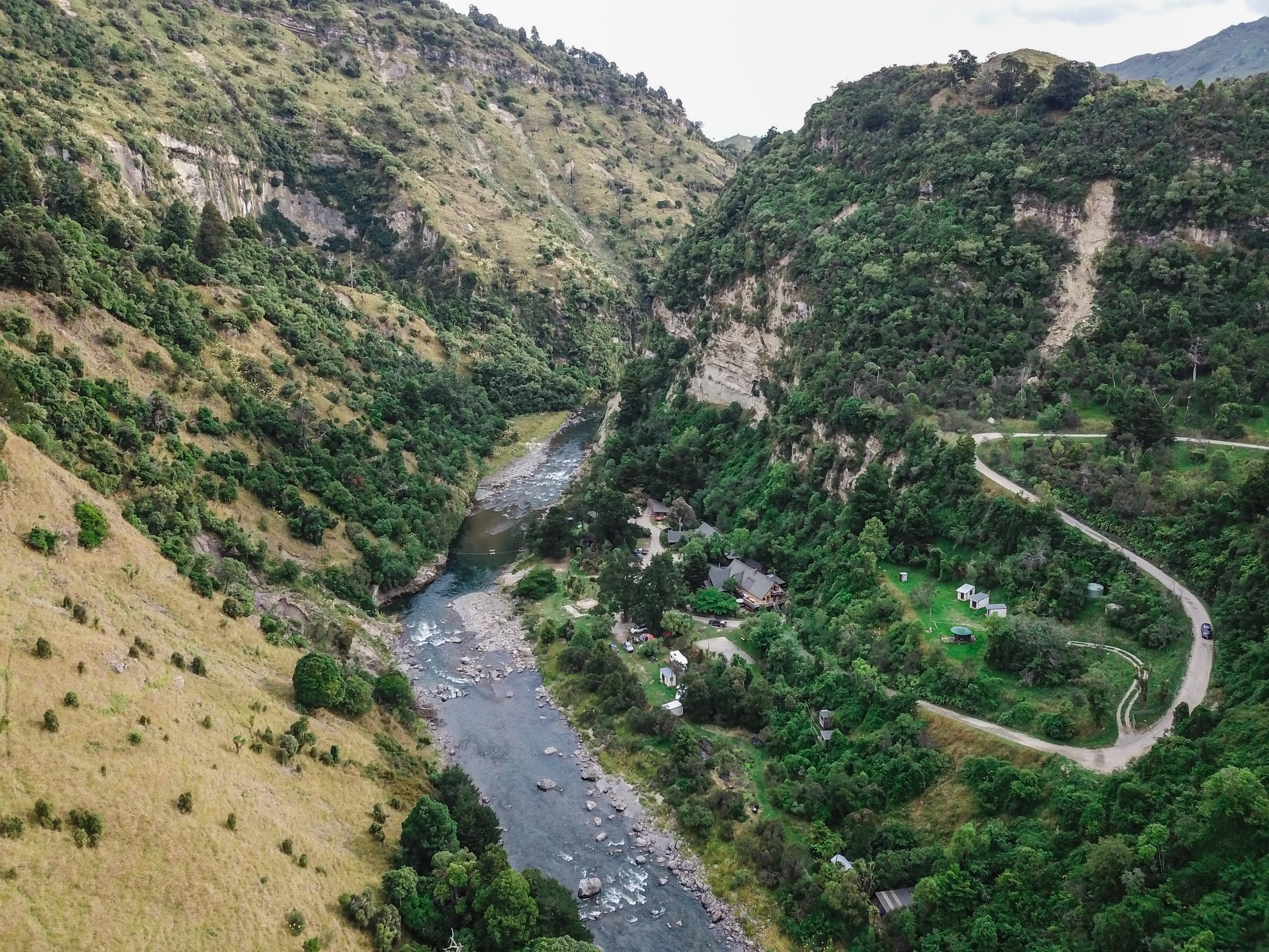 River Valley, New Zealand — Top with kids