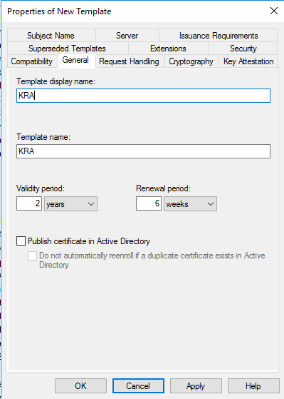 Key Recovery Agent erstellen und Zertifikate wiederherstellen — ESCde GmbH
