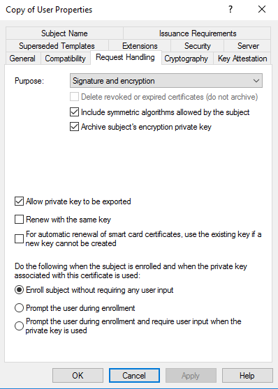 Key Recovery Agent erstellen und Zertifikate wiederherstellen — ESCde GmbH