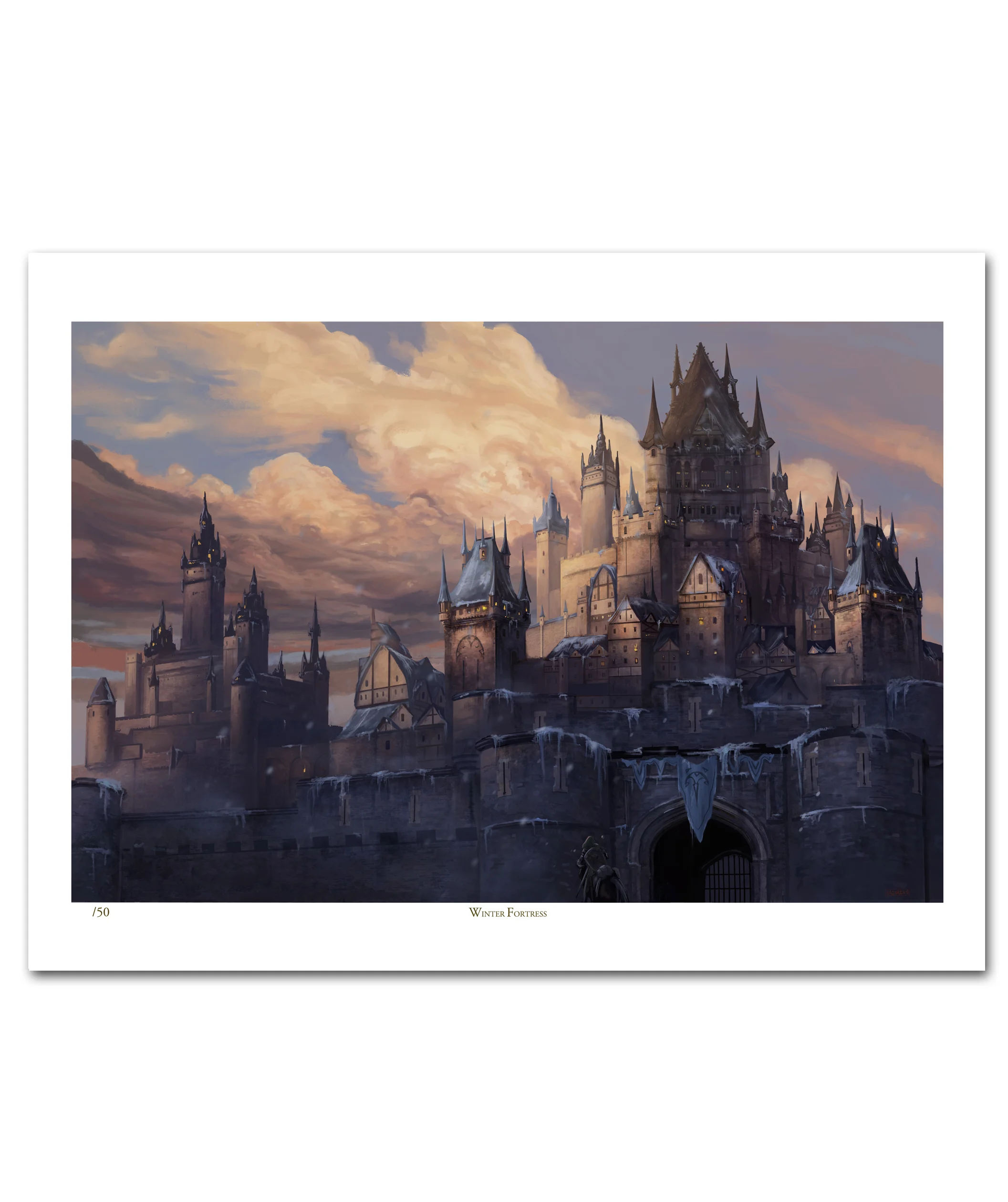 Winter Fortress — NajarianArt