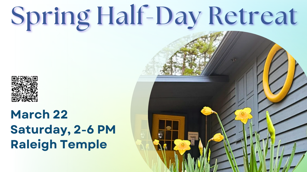 Spring Retreat at the Raleigh Temple — Won Buddhism of North Carolina