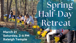 Spring Retreat at the Raleigh Temple — Won Buddhism of North Carolina