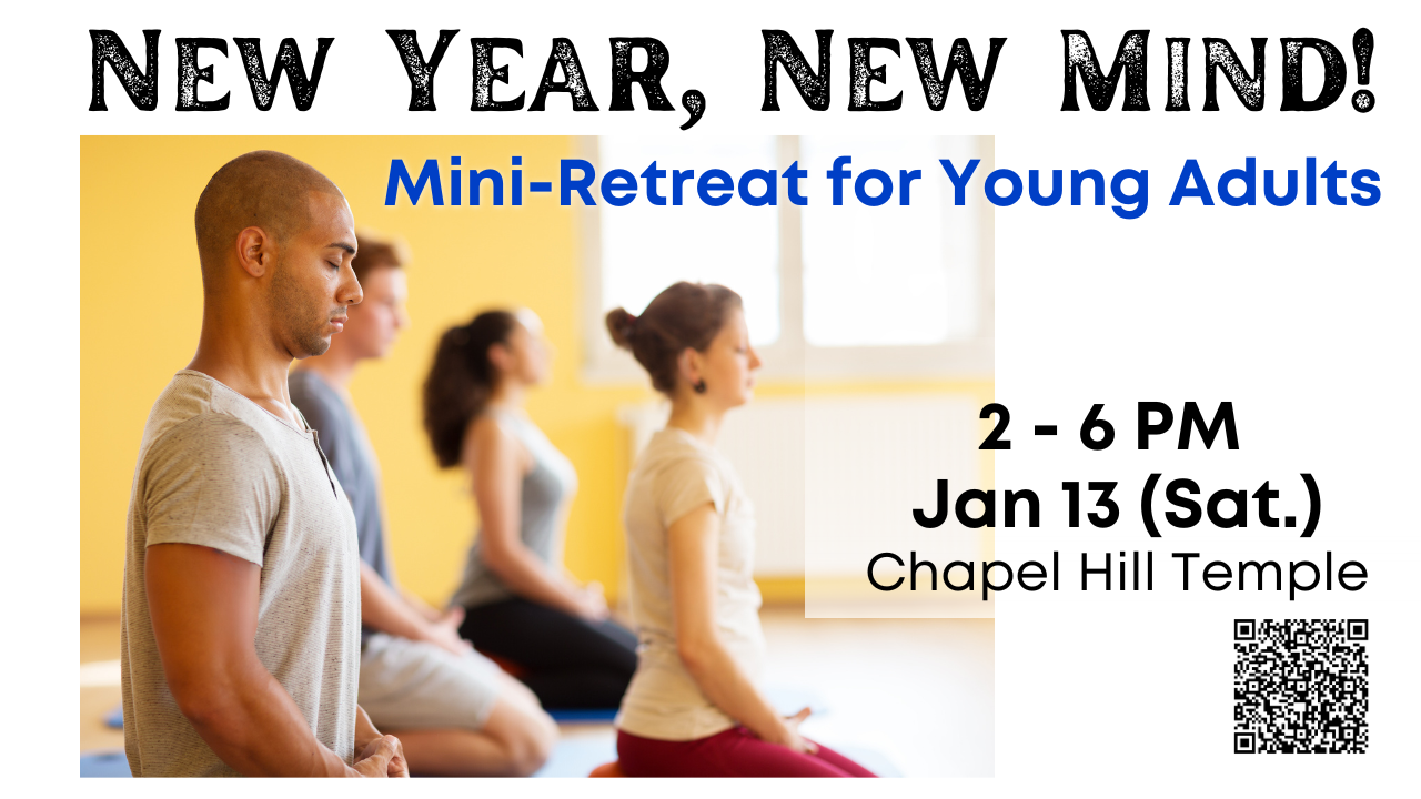 Young Adults' Mini Retreat - New Year, New Mind! (Saturday, Jan. 13 ...