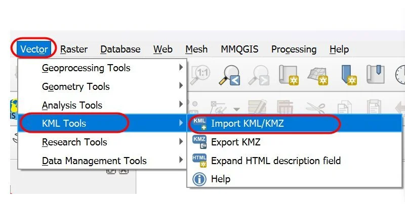 Converting KMZ With HTML Popup Info to GIS Layer Attributes — open.gis.lab