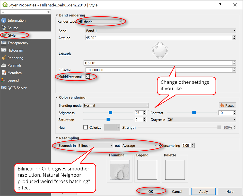 3D DEM Visualization in QGIS 3.0 — open.gis.lab