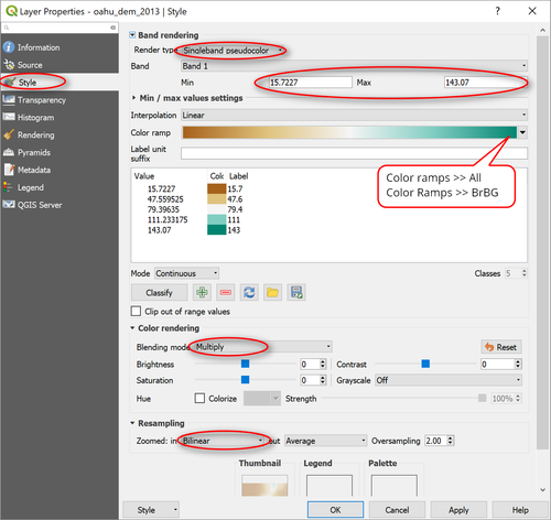 3D DEM Visualization in QGIS 3.0 — open.gis.lab