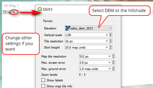 3D DEM Visualization in QGIS 3.0 — open.gis.lab