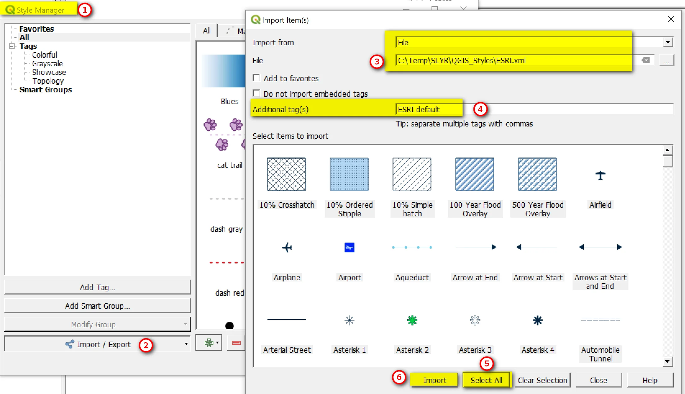 Converting ESRI Styles to QGIS XML Using SLYR — open.gis.lab