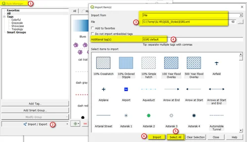 Converting ESRI Styles to QGIS XML Using SLYR — open.gis.lab