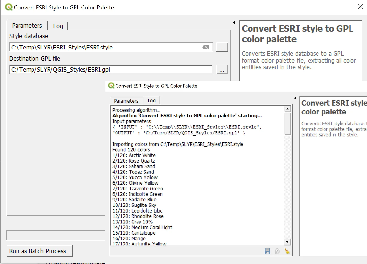 Converting ESRI Styles to QGIS XML Using SLYR — open.gis.lab