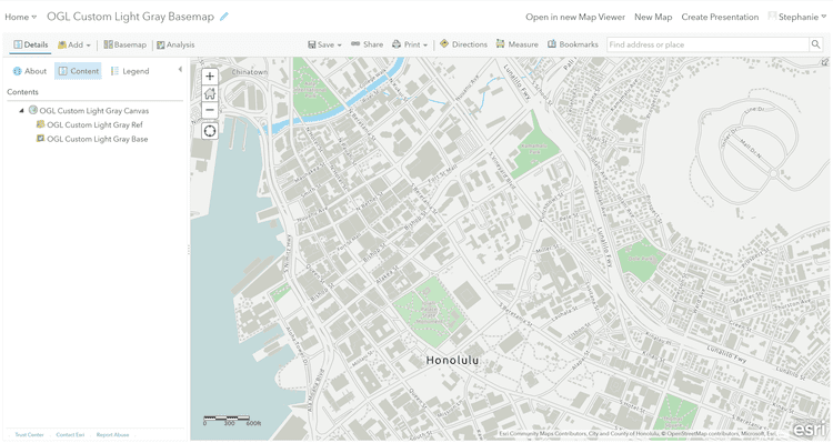 Customizing Esri Vector Basemaps using the Vector Tile Style Editor ...