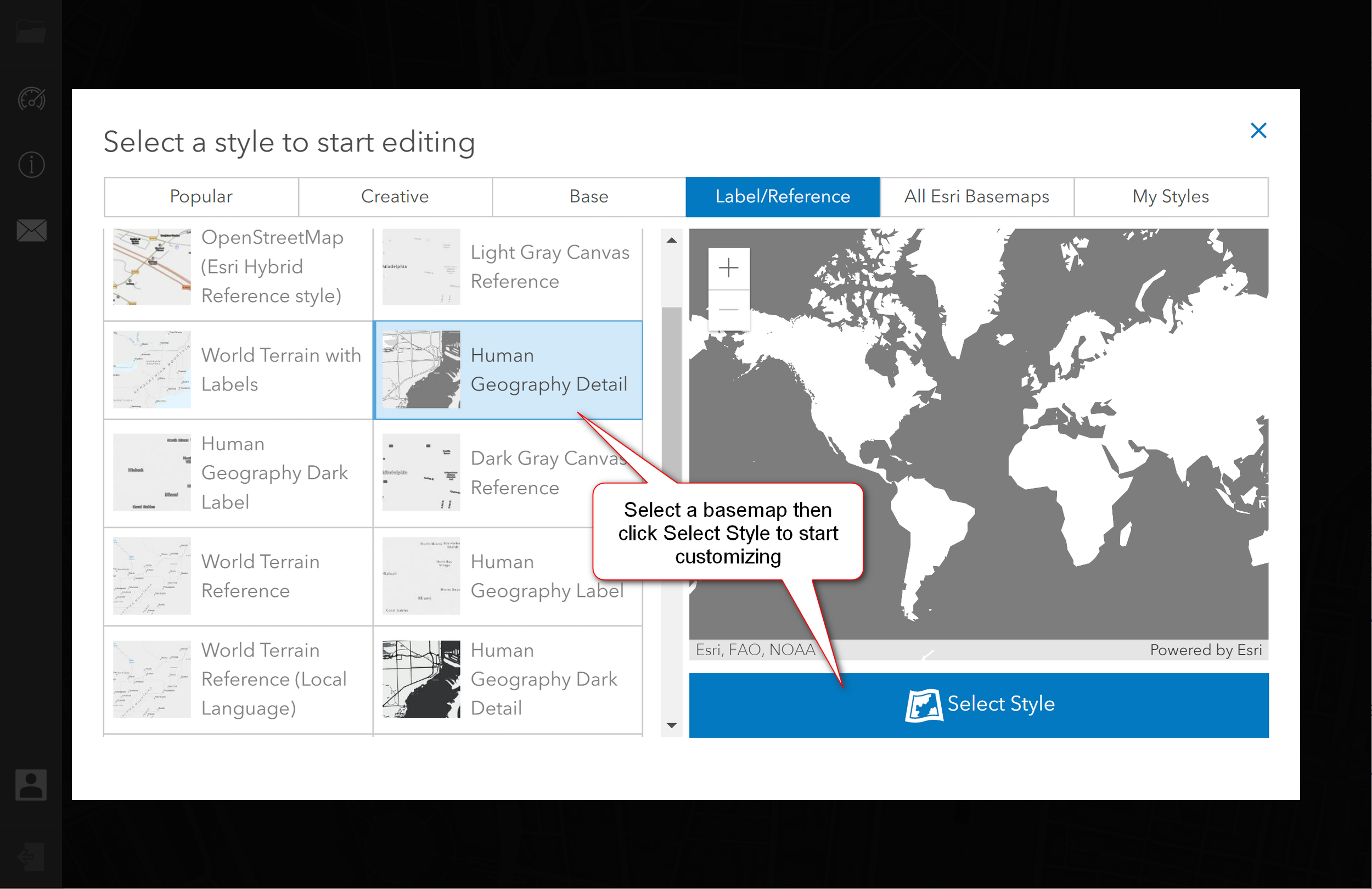 Customizing Esri Vector Basemaps using the Vector Tile Style Editor ...