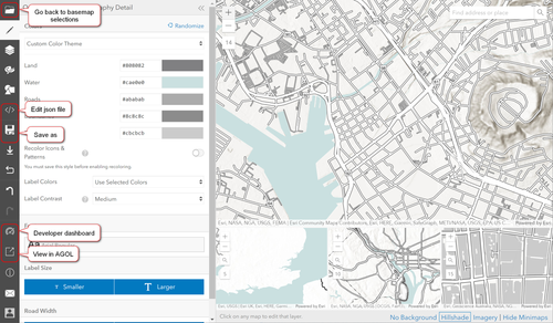 Customizing Esri Vector Basemaps using the Vector Tile Style Editor ...