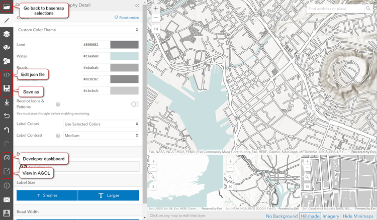 Customizing Esri Vector Basemaps using the Vector Tile Style Editor ...