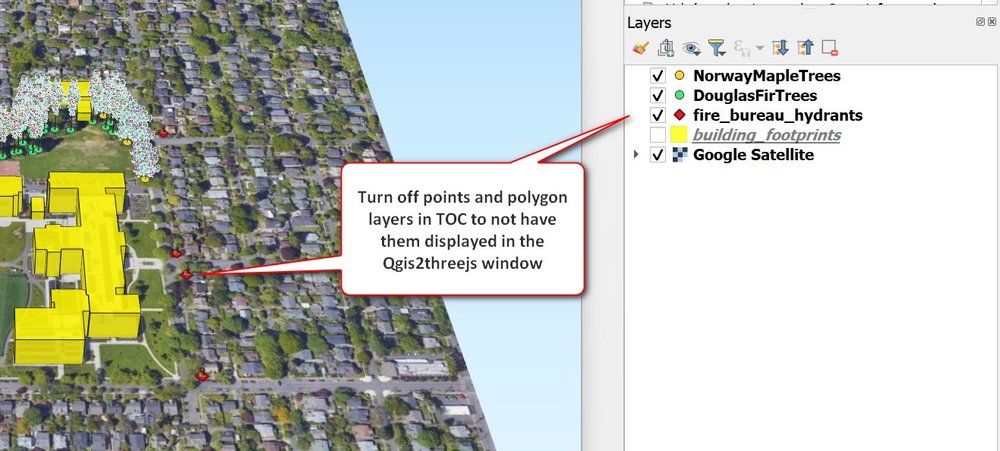 How to incorporate 3D models into a 3D Scene in QGIS using QGIS2threejs — open.gis.lab