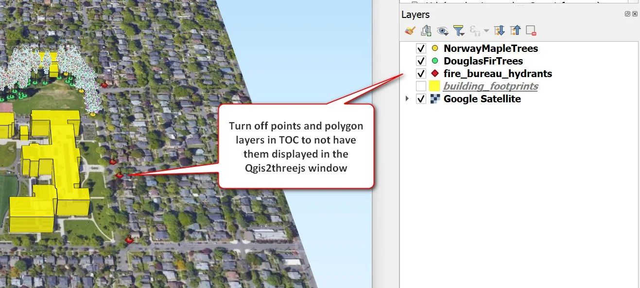 How to incorporate 3D models into a 3D Scene in QGIS using QGIS2threejs — open.gis.lab