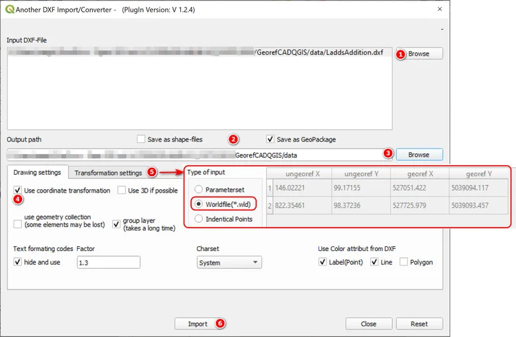 Georeferencing CAD DXF With QGIS — open.gis.lab