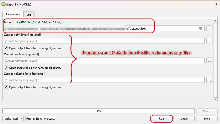 Converting Kmz With Html Popup Info To Gis Layer Attributes — Opengislab