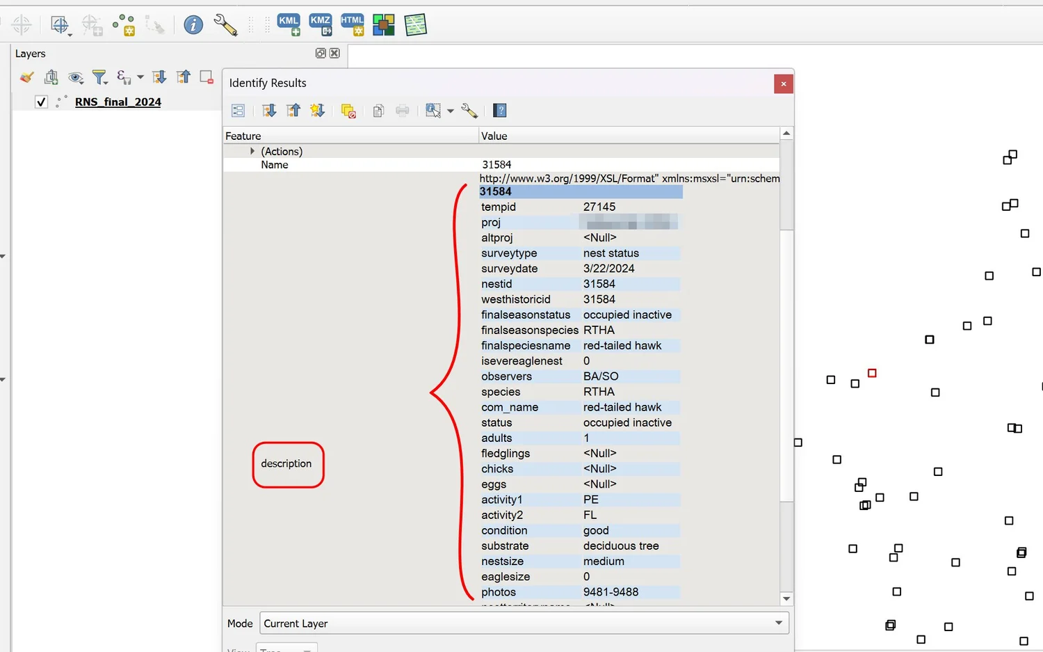 Converting KMZ With HTML Popup Info to GIS Layer Attributes — open.gis.lab